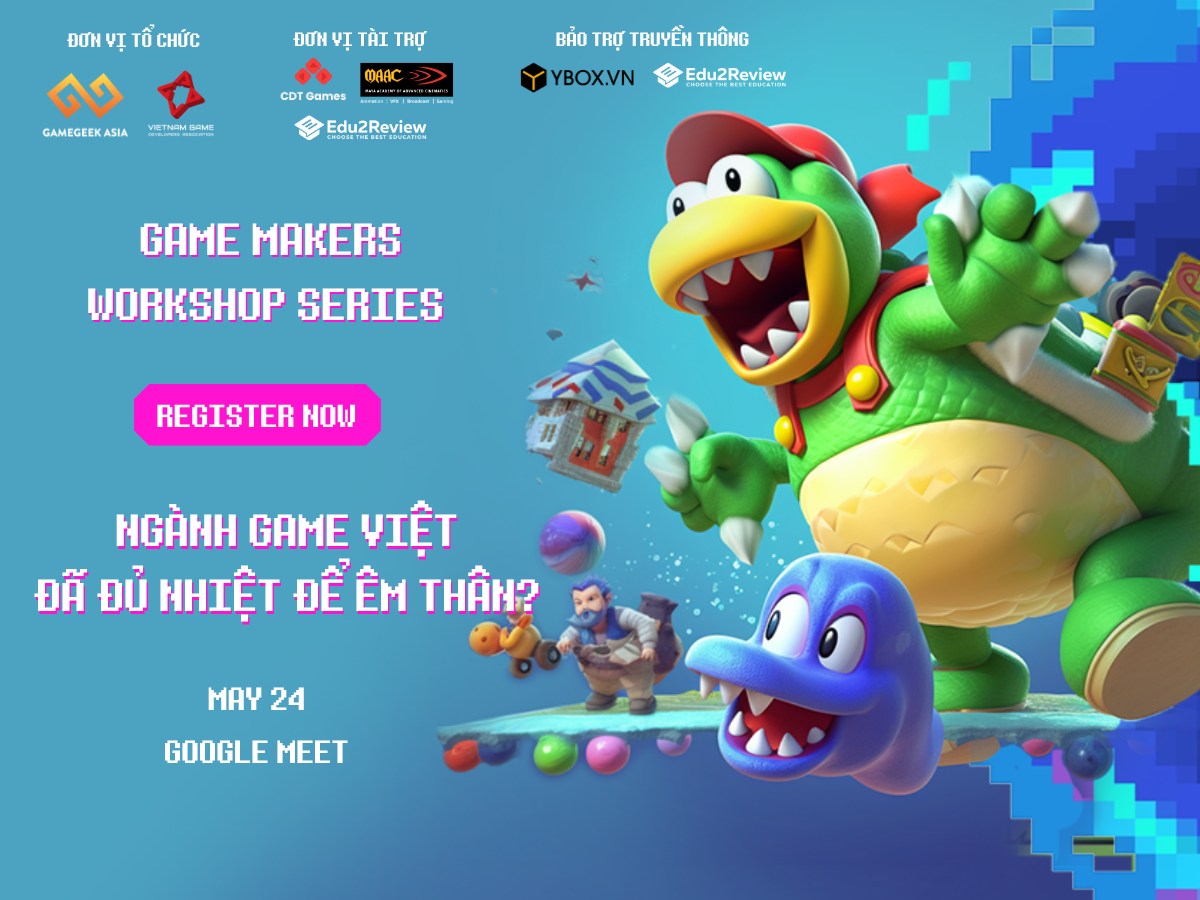 [GAMEGEEK & VGDA] WEBINAR 1: NGÀNH GAME VIỆT - ĐÃ ĐỦ NHIỆT ĐỂ ÊM THÂN?